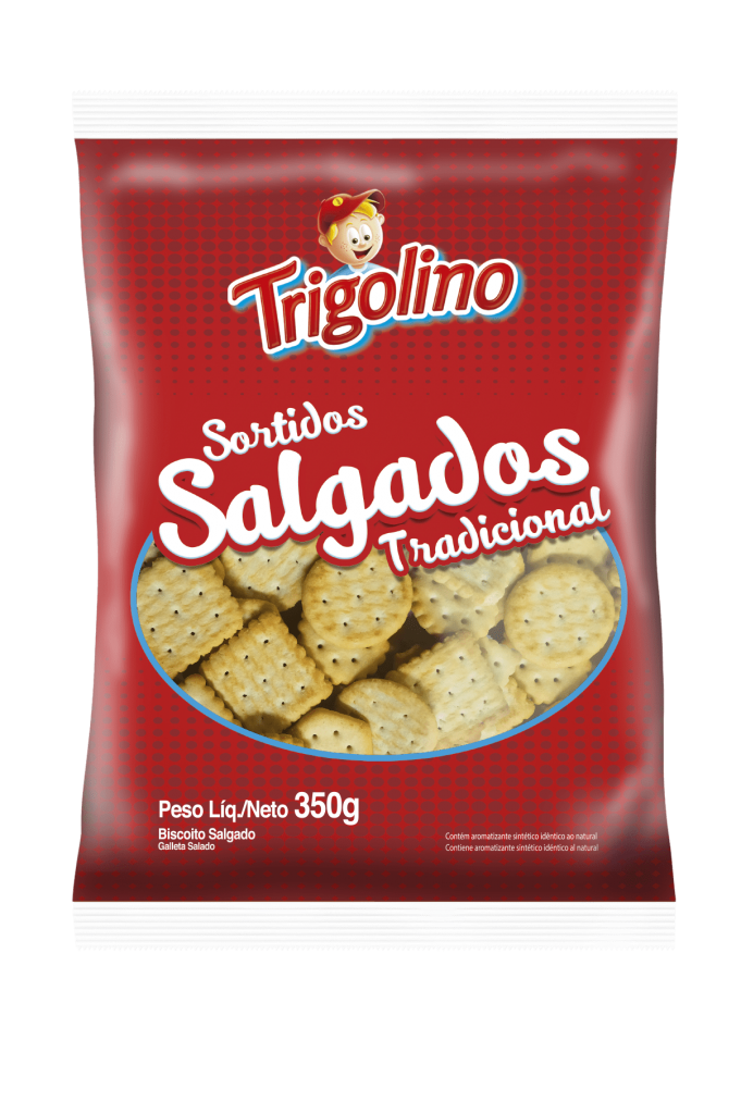 Biscoito Salgado Sortidos 350g - Ocrim