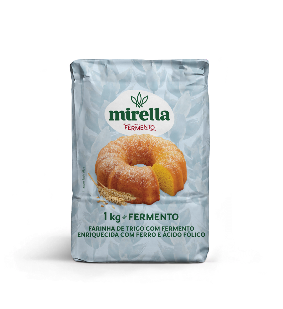 HARINA DE TRIGO MIRELLA TIPO 1 C/ LEVADURA 1KG (Papel) - Ocrim